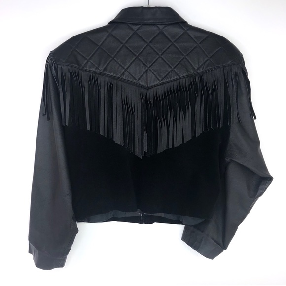 Just Joshua | Jackets & Coats | Vintage Just Joshua Black Leather ...